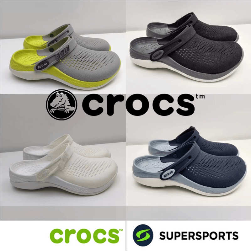 【ready stock】Crocs Men's Shoes LiteRide360 Hole Shoes Casual Lazy ...