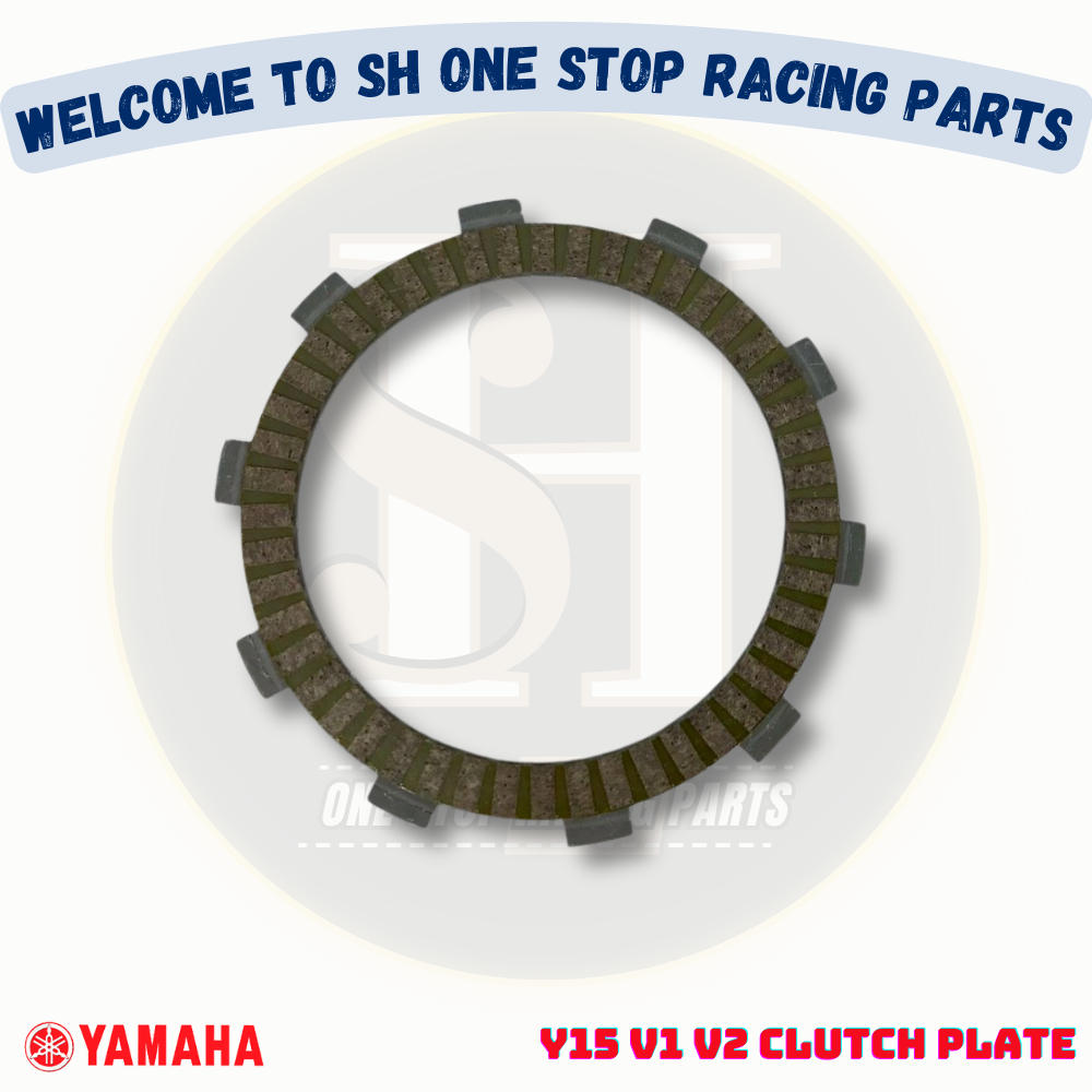 📢FREE SHIPPING📢Y15ZR Y15 V1 V2 CLUTCH PLATE (1 PCS / 1 KEPING)100% ORIGINAL YAMAHA (2PV-E6321-00 ...