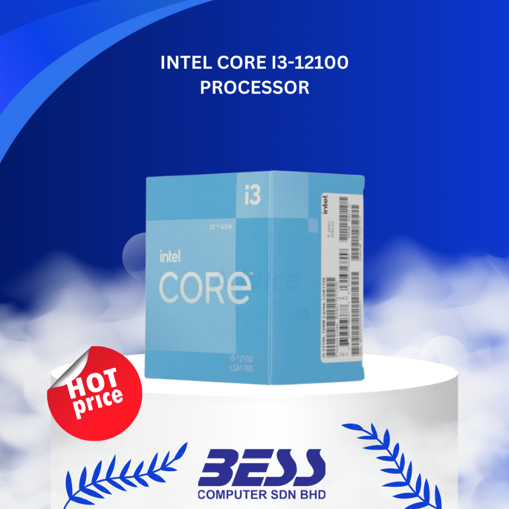 INTEL CORE I3-12100 PROCESSOR | Shopee Malaysia