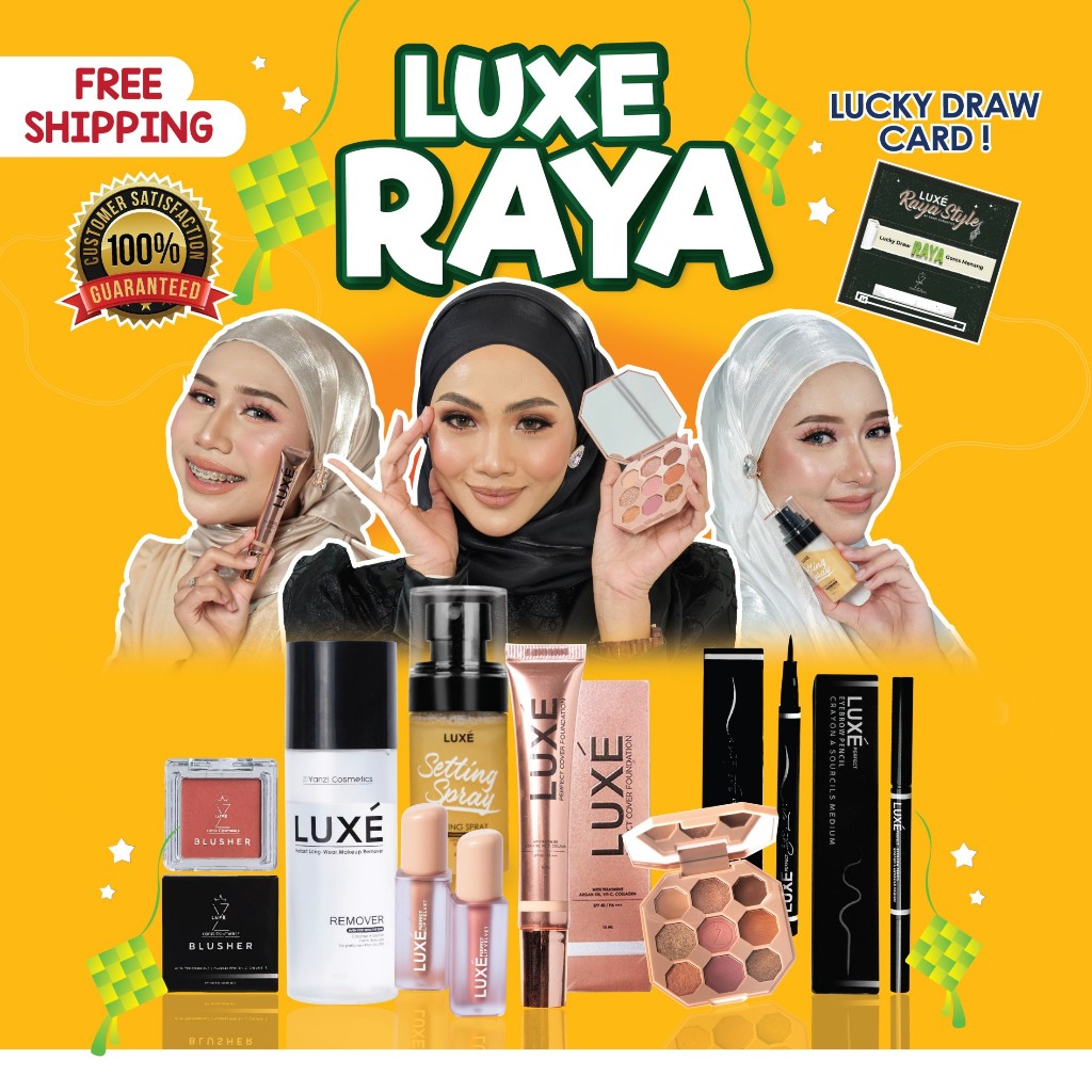 100%ORIGINAL LUXE FOUNDATION HQ⚡LUXE FOUNDATION,LUXE PERFECT COVER FOUNDATION, LUXE MAKEUP ALAT ...