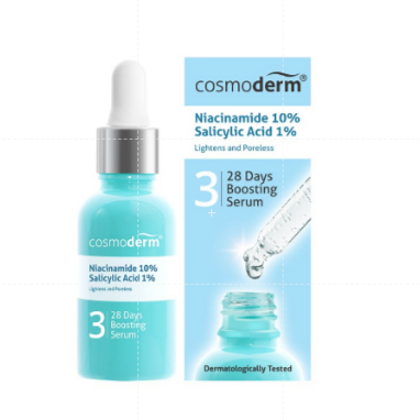 [RTC] [SAMPLE PACK] COSMODERM NIACINAMIDE 10% SALICYLIC ACID 1% 28 DAYS ...