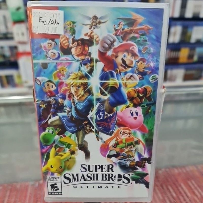 nintendo switch super Smash Bros ultimate English Chinese us new and ...