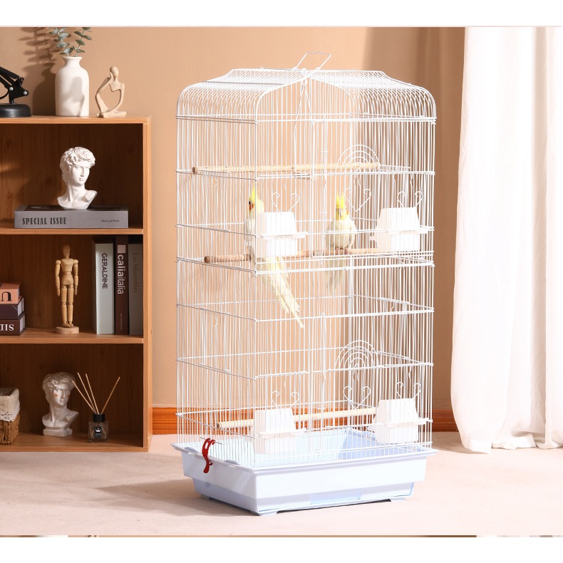 Group Bird Cage Tiger Skin Premium Bird Villa Bird Cage Deluxe Pet ...