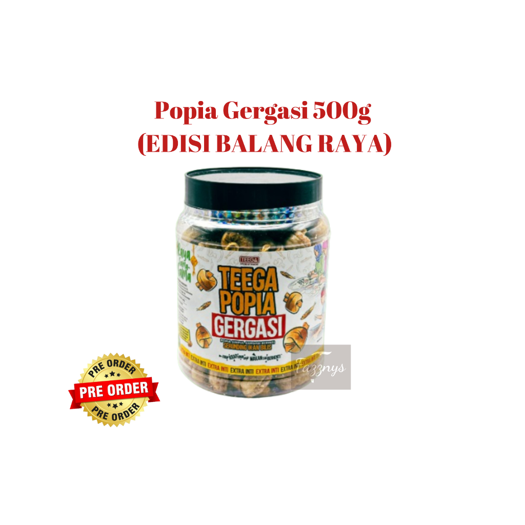 POPIA GERGASI 500G (EDISI BALANG RAYA) | Shopee Malaysia