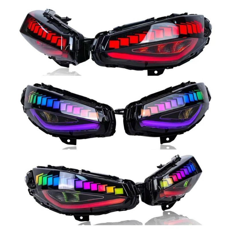 XMAX V2 TAIL LAMP RGB LED LAMPU BELAKANG TAIL LIGHT RUNNING LED RGB ...