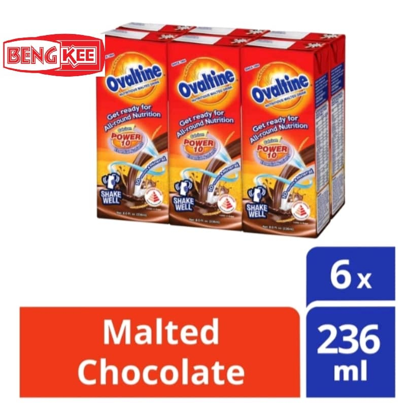 Beng kee Ovaltine nutritious malted drink 236ml*6pcs | Shopee Malaysia