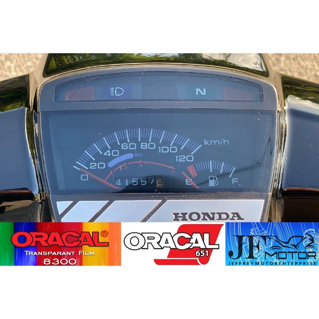 Honda Ex5 Dream Meter Sticker Meter Tinted Ex-5 High Power | Shopee ...