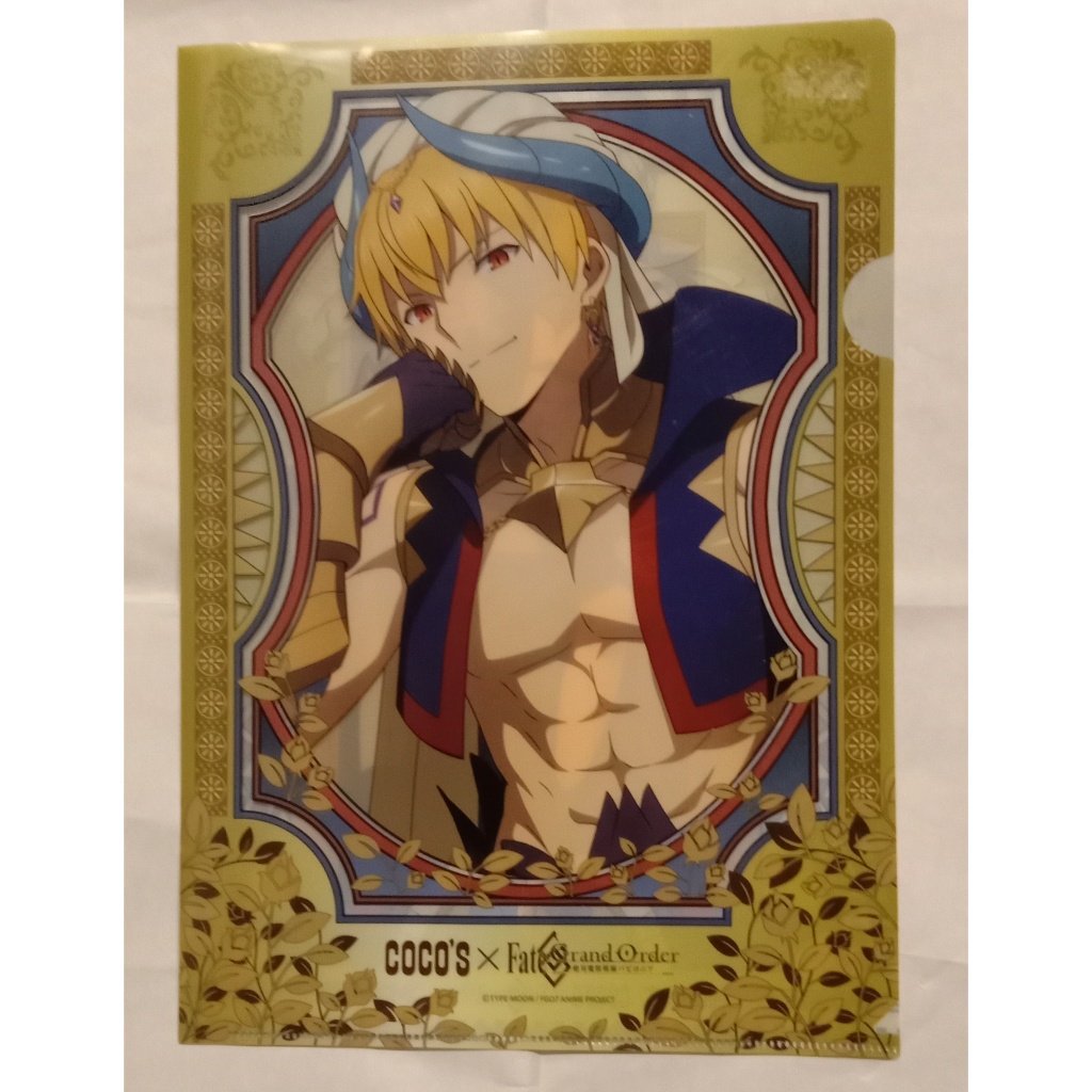 FGO Fate/Grand Order Gilgamesh x COCO''S collab A4 size file folder # ...