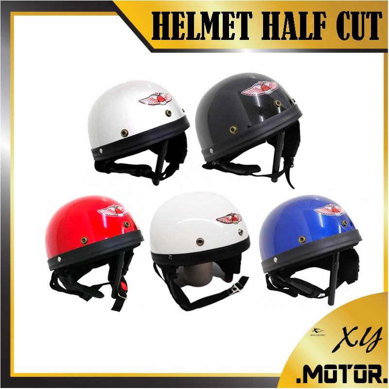 MHR III HELMET HALF CUT KURA KURA HELMET 1/2 SEPARUH MHR III HALF CUT ...