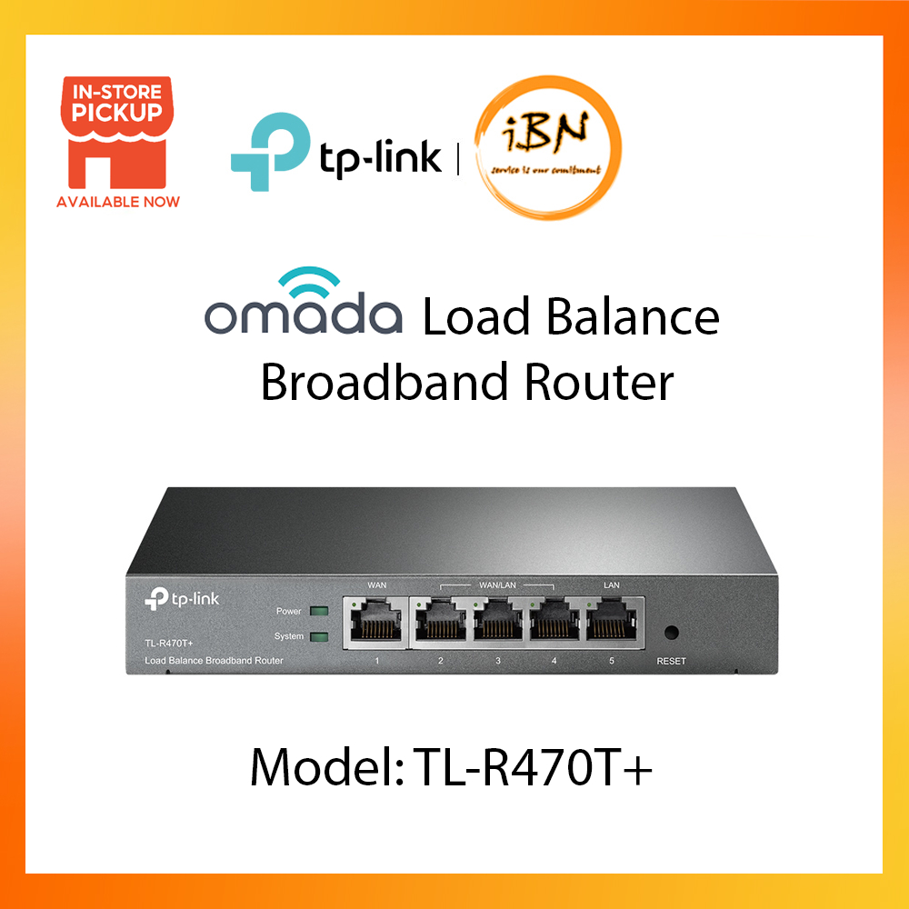 TP-Link TL-R470T+ Load Balance Broadband Router @ IBN | Shopee Malaysia