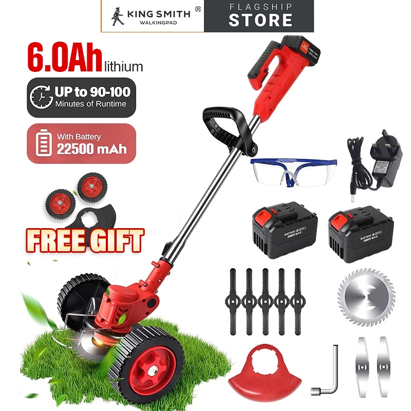 Mesin Rumput Bateri 388V 288V 188V 88V Rechargeable Grass Cutter Cordless Grass Trimmer | Shopee ...