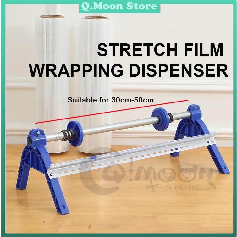 Q Moon Stretch Film Wrapping Dispenser 50cm Stretch Film Wrapping Shelf ...