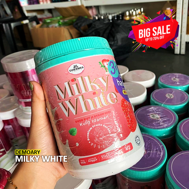 K Colly Milky White - Strawberry 500g Tanpa Gula Dengan Formula Terbaru ...