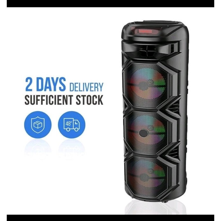 ZQS 8301 Portable Bluetooth Speaker 40W High Power Sound Speaker Remote Control Karaoke Outdoor ...