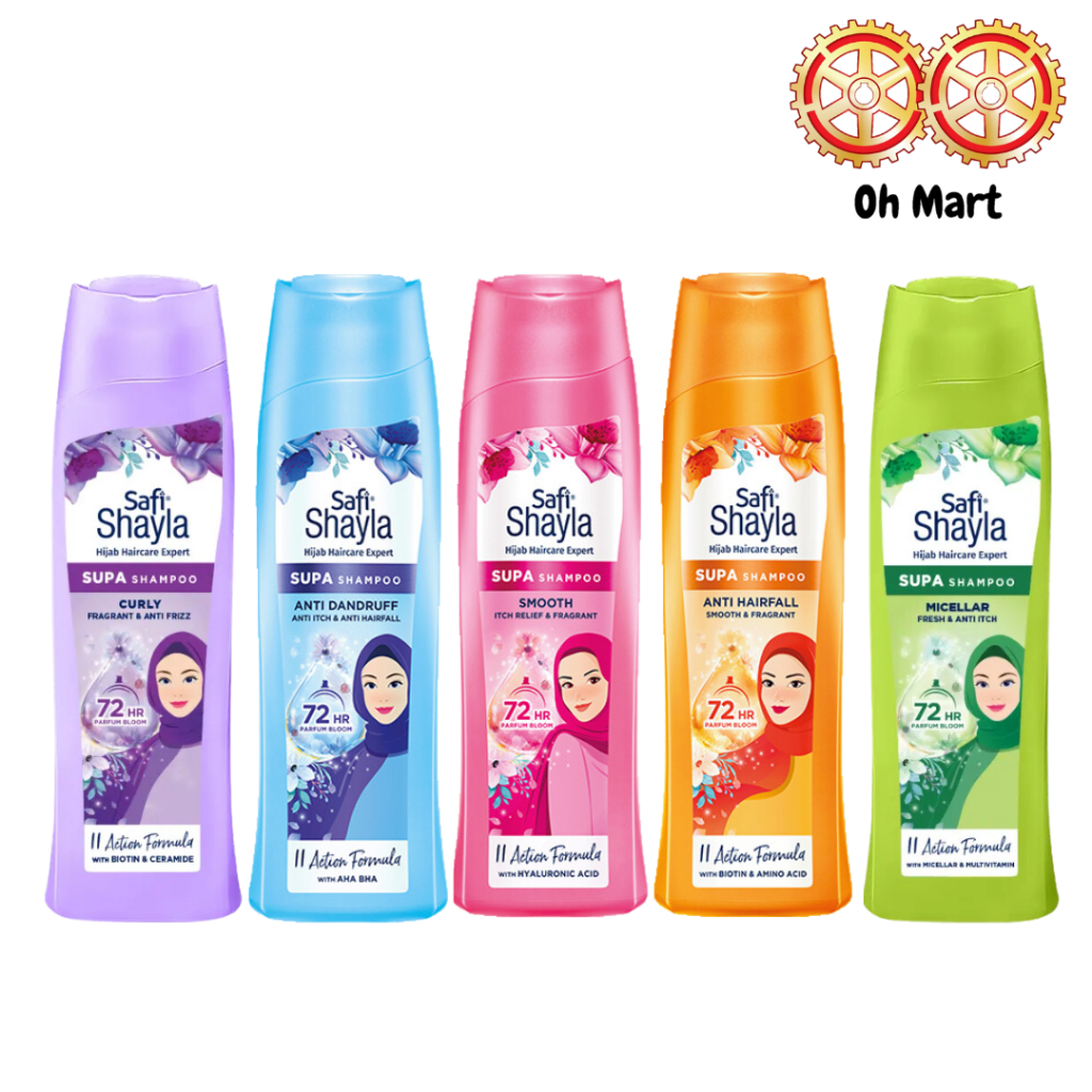 Safi Shayla Supa Shampoo Hijab Hair Expert - 160g/320g/300g | Shopee Malaysia
