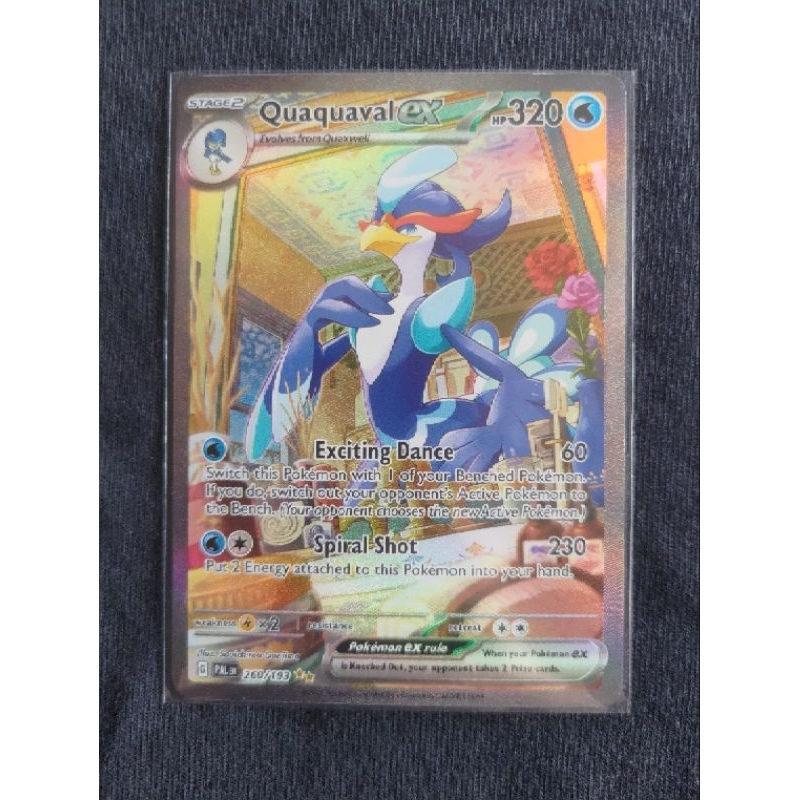 pokemon ptcg quaquaval ex 260/193 | Shopee Malaysia