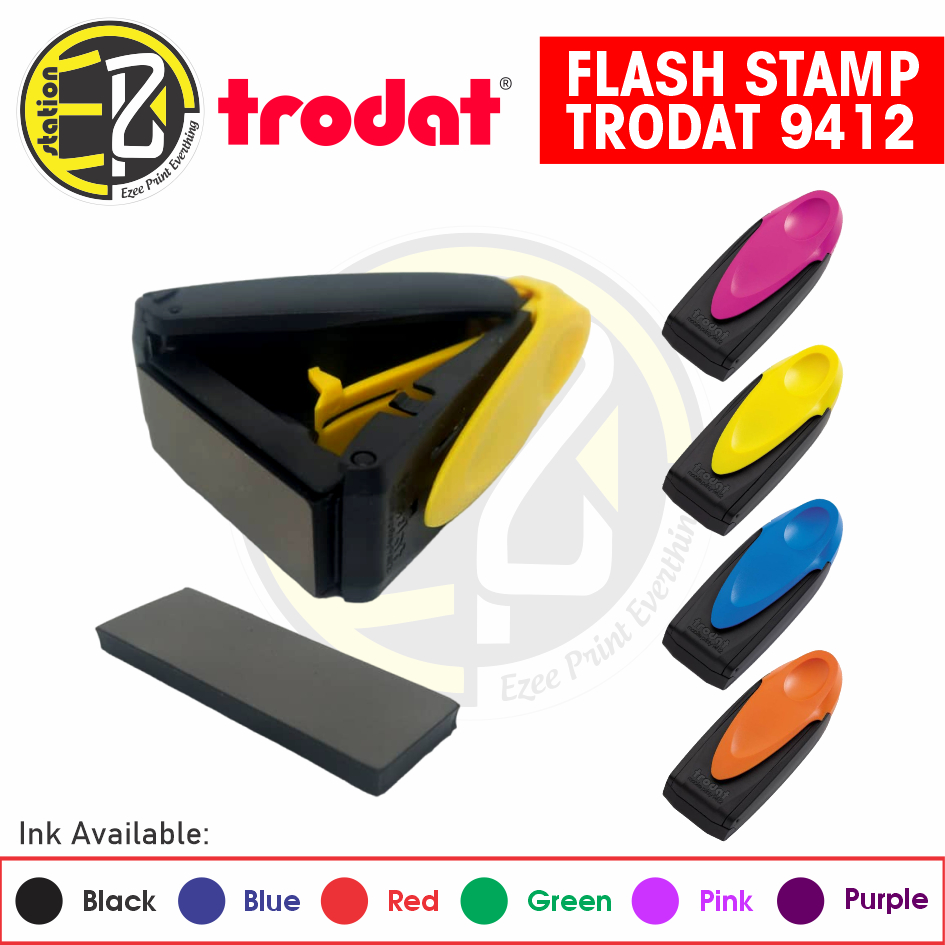 Trodat Mobile Printy 9412 Flash Stamp | Shopee Malaysia