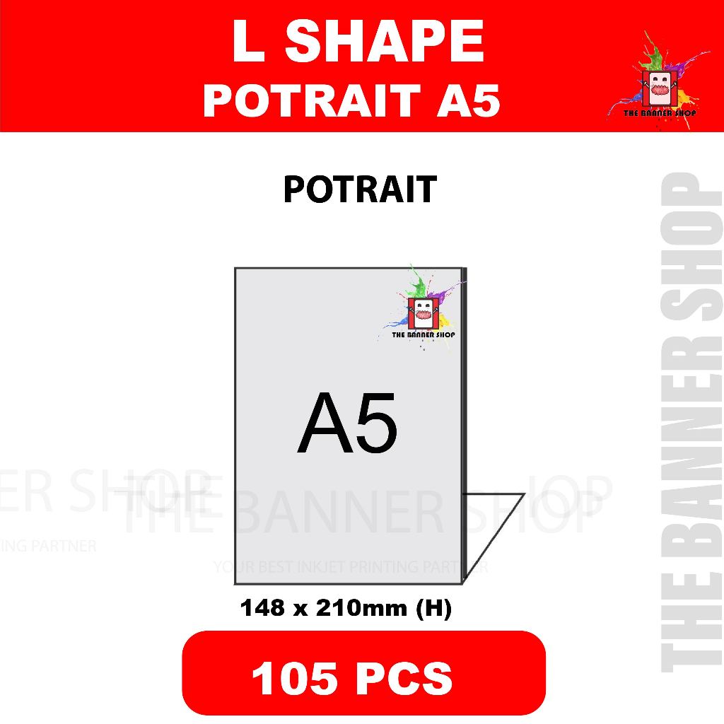 Acrylic Standee Bulk Orders ( A4 A5 Size) Acrylic L-Shape Display Stand ...