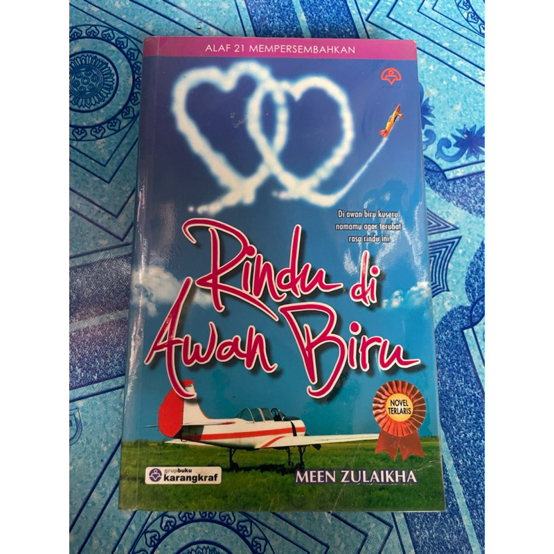Novel Rindu di Awan Biru - Meen Zulaikha / Alaf 21 (TERPAKAI) | Shopee ...