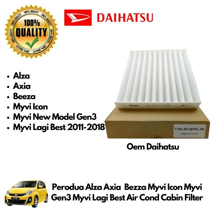 Perodua Alza Axia Bezza Myvi Icon Myvi Gen3 Myvi Lagi Best Air Cond ...