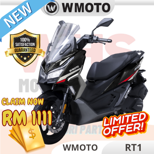 Wmoto RT1 - (UNREGISTER) - Scooter 150cc - DASHCAM Installed - Scooter 150cc | Shopee Malaysia