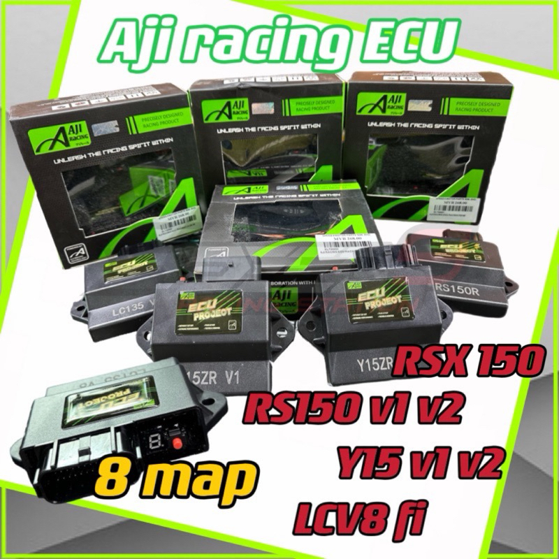 Aji racing Ecu y15 v1 v2 LCV8 Rs150 v1 v2 RSX | Shopee Malaysia