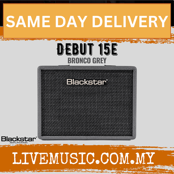 BLACKSTAR DEBUT 15E 2x3" 15-watt Electric Guitar Combo Amp with FX - ( DEBUT15E ) | Shopee Malaysia
