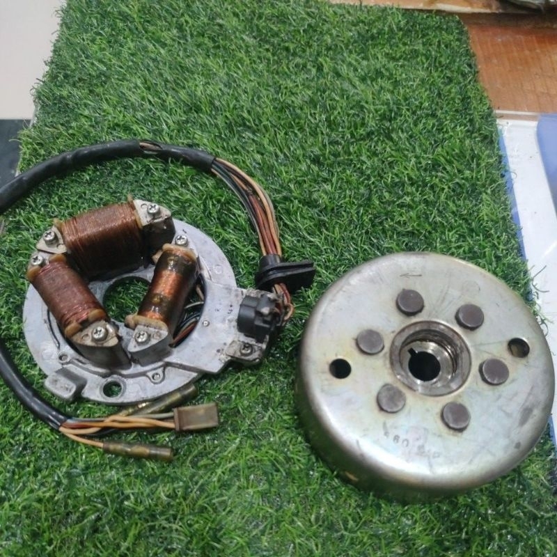 coil magnet TZM secohand original dari Thailand 1 set completed ...