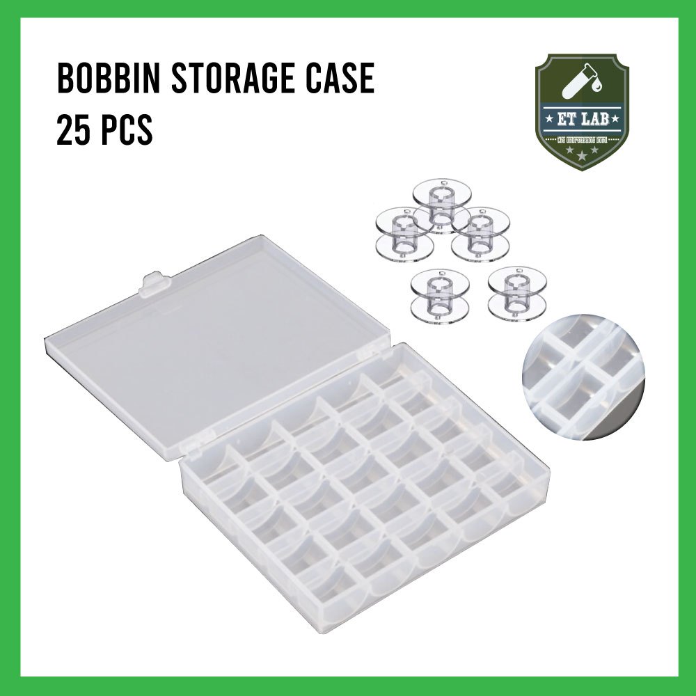 Plastic Bobbin Box Case Bobbin Spool Storage Organizer | Bekas ...