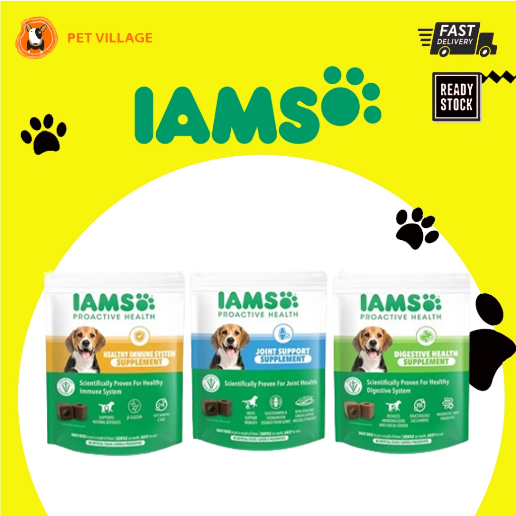 IAMS Proactive Health Supplements For Dogs 168g - (Digestive Health ...