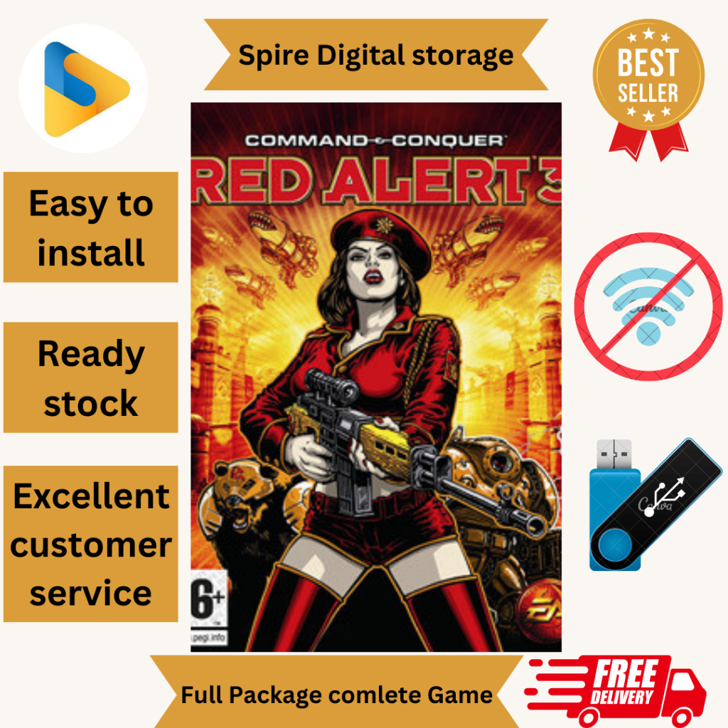 [PC Game] Command & Conquer Red Alert 3 (+ DLC: Uprising) - Offline ...