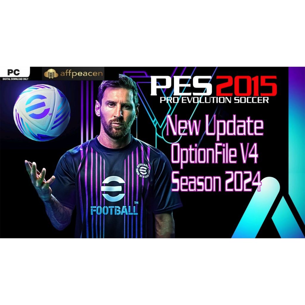 PES 2015 + PATCH SEASON 2024 FULL GAME WITH PATCH - PC DIGITAL DOWNLOAD ...