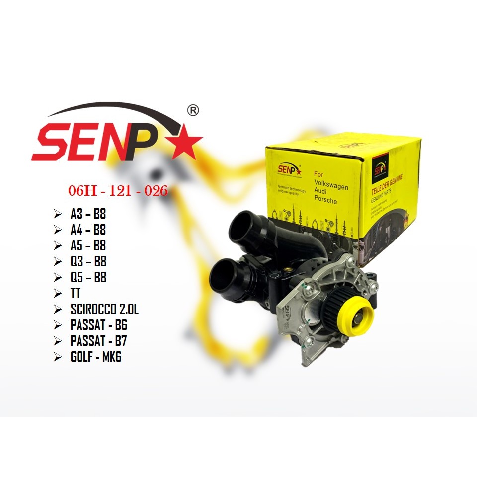 SENP - Audi A4 A5 Q3 Q5 TT B8 / VW Scirocco Passat B6 B7 Golf MK6 EA888 ...