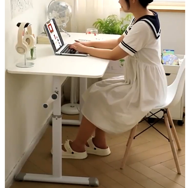 Lifting Study Table Adjustable Height Laptop Computer Office Table ...