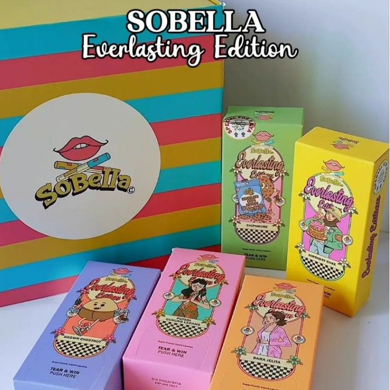 SOBELLA LIPMATTE RAYA 2024 EVERLASTING EDITION ORIGINAL | Shopee Malaysia