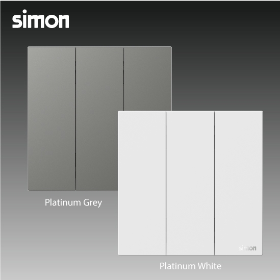SIMON[European Brand] M7 Series White,Grey & Champagne Switch ...