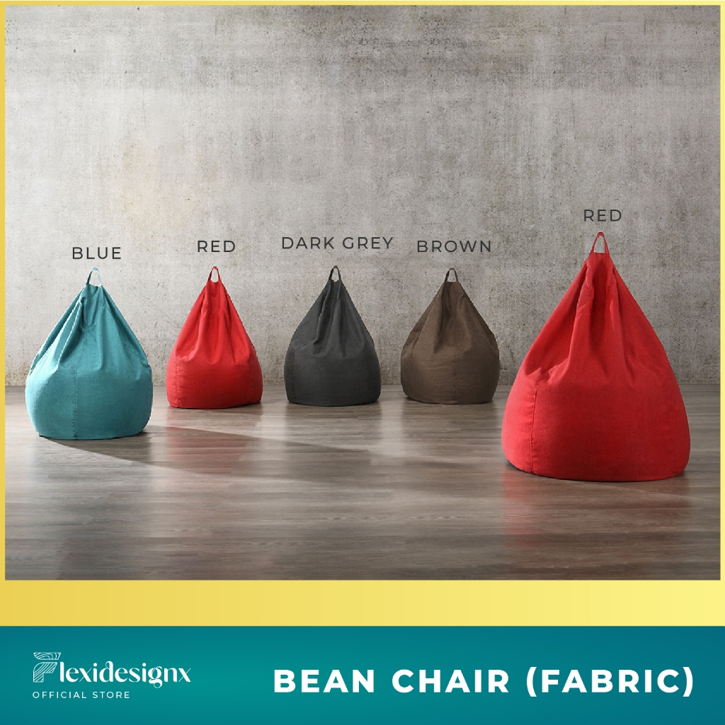 Fabric Bean Beg / Bean Chair / Bean Sofa (Medium) | Shopee Malaysia