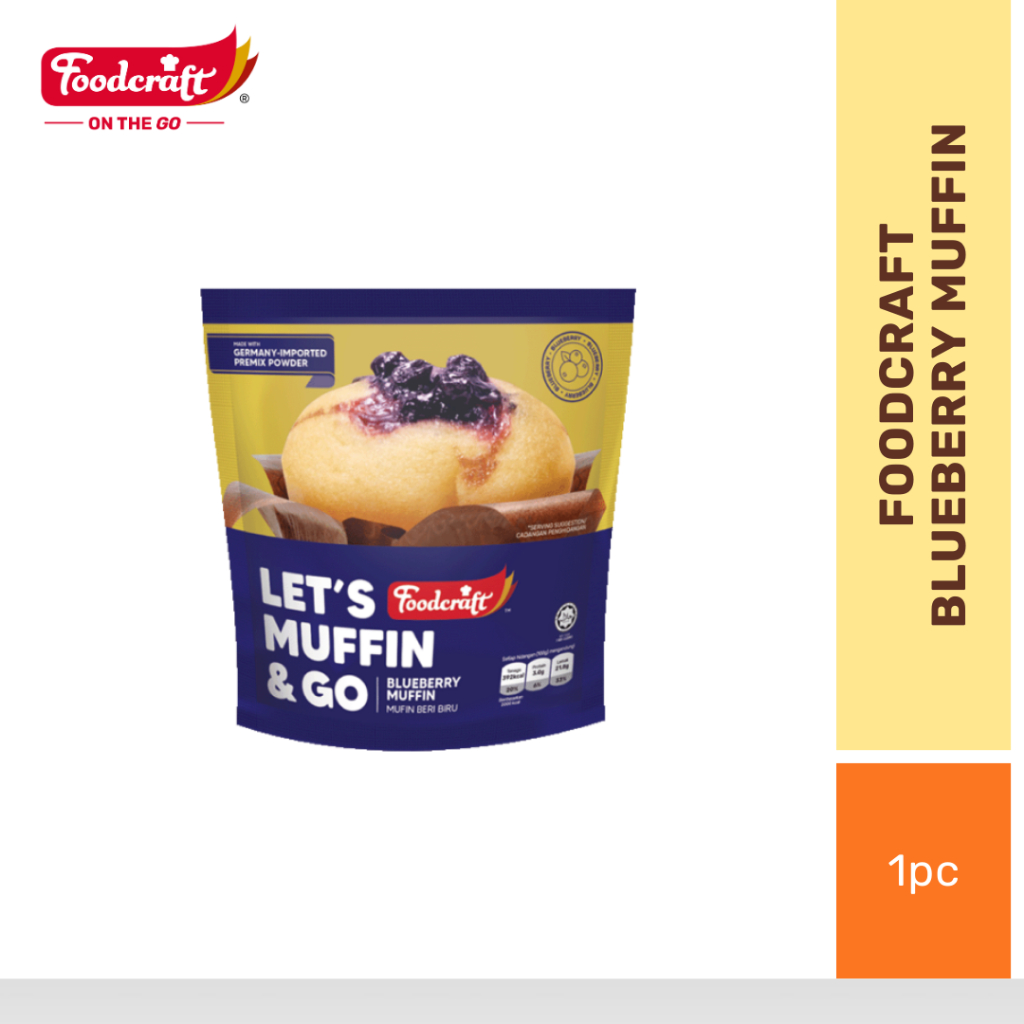 Foodcraft Blueberry Muffin [EXP: 20/Jul/2025] | Shopee Malaysia
