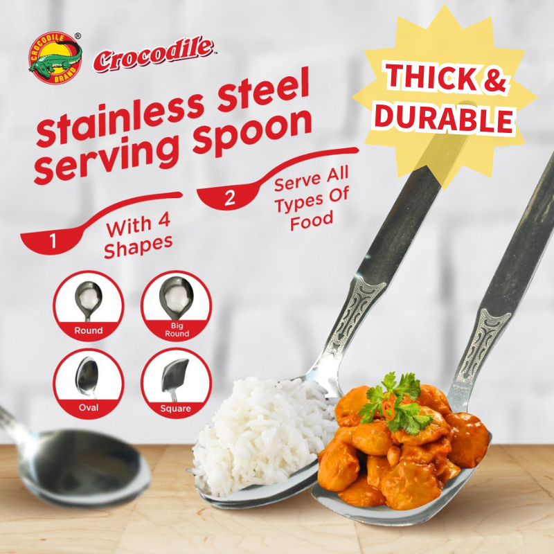 Senduk Besar Big Serving Spoon Stainless Steel Serving Ladle Senduk ...