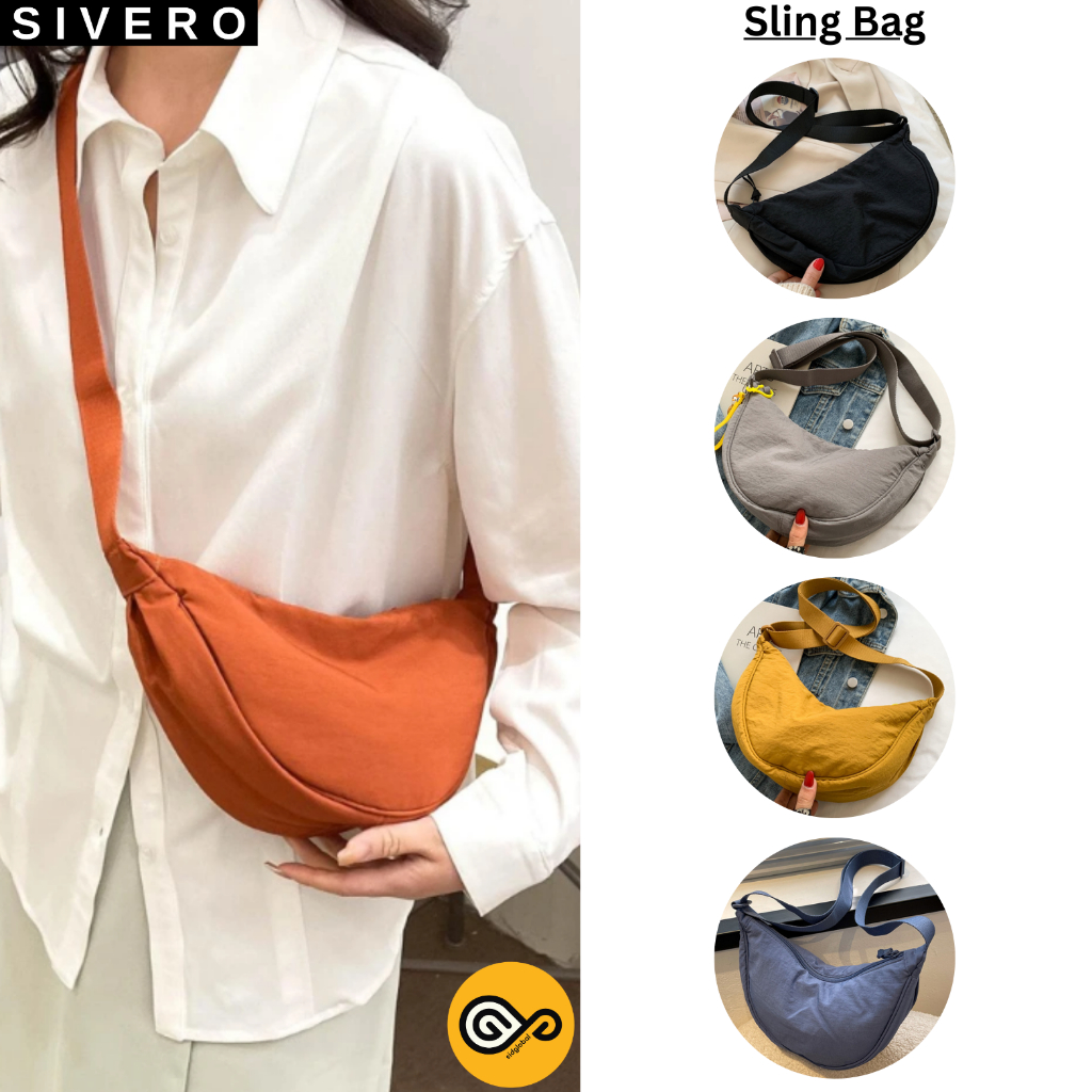 Women Sling Bag Shoulder Bag Beg Silang Beg Tangan Wanita Nylon Bag ...