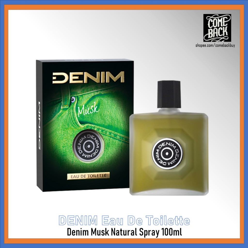 DENIM Classic Musk Eau De Toilette 100ml | Shopee Malaysia