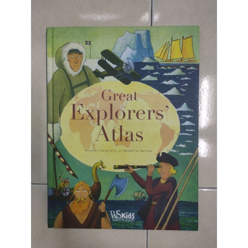 [BB] [Clearance Sale] (Hardcover) Great Explorers' Atlas (WS Kids ...