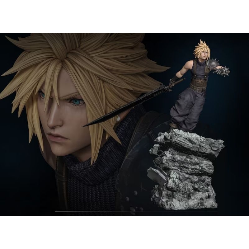 Final Fantasy 7 - Cloud Strife STL 3d Model Print | Shopee Malaysia