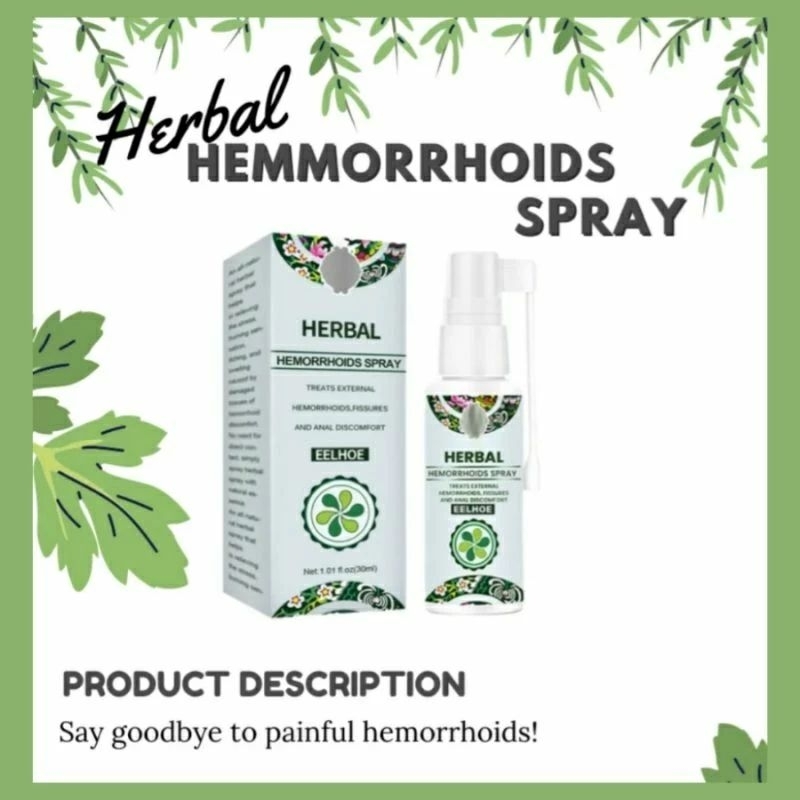 (Natural Herbal Formula] Spray Ubat Buasir KECUT Rawat & Penawar Buasir ...