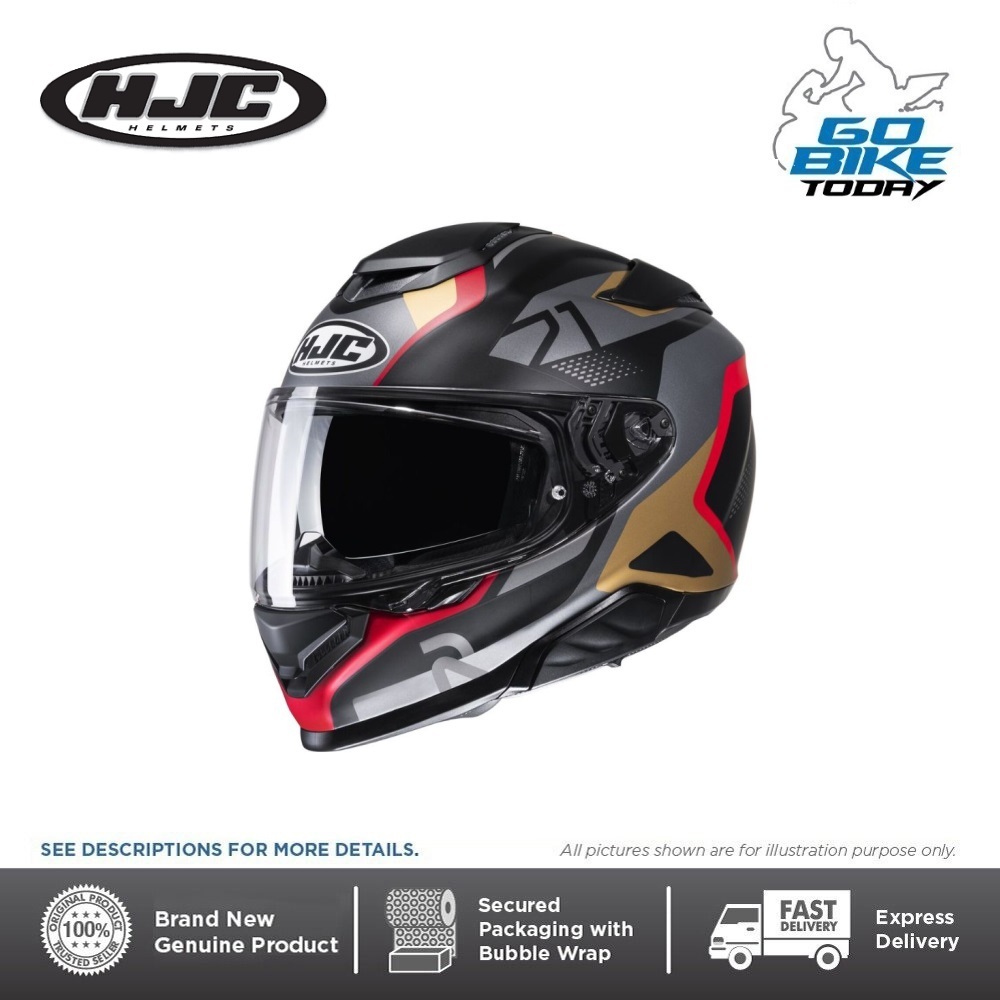 HJC RPHA 71 HAPEL MC1SF Full Face Helmet | ECE 22.06 | Lightweight ...