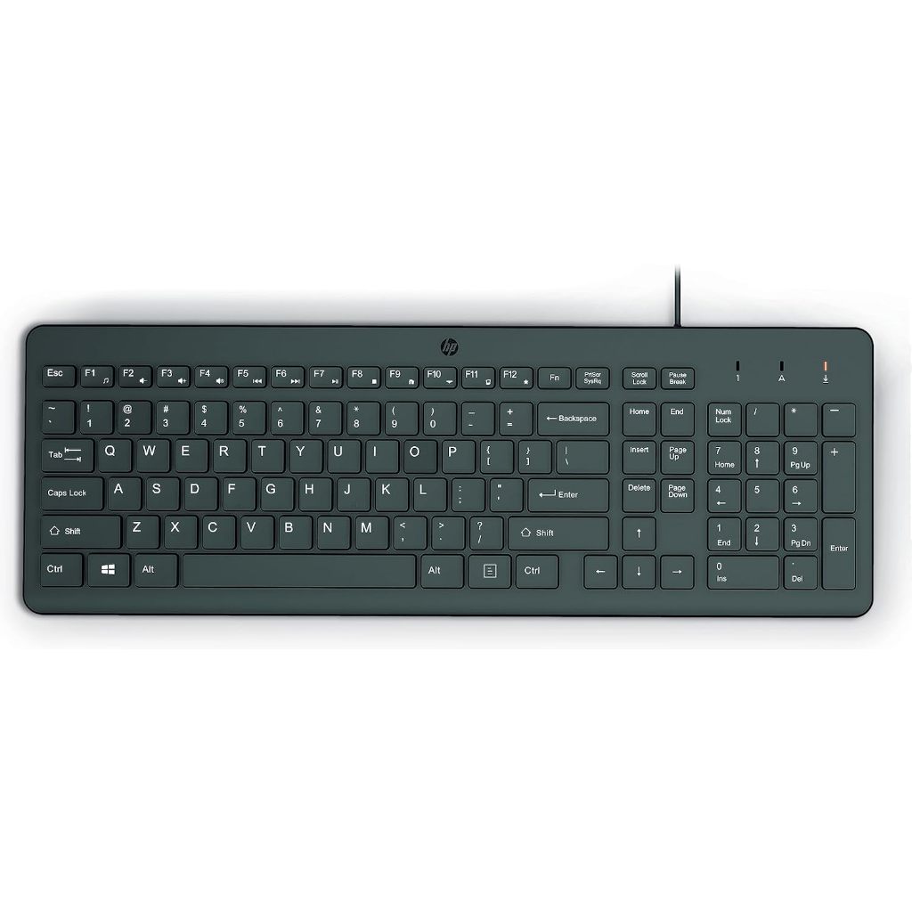 HP 150 Wired Keyboard (664r5aa) | This chiclet-style keyboard is quick ...