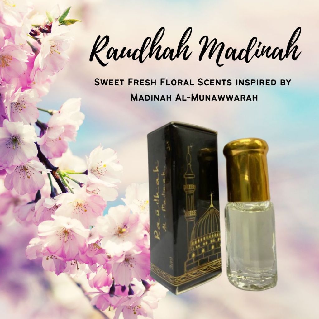 Raudhah Madinah - wangian Floral fresh sweet (3 ml) | Shopee Malaysia