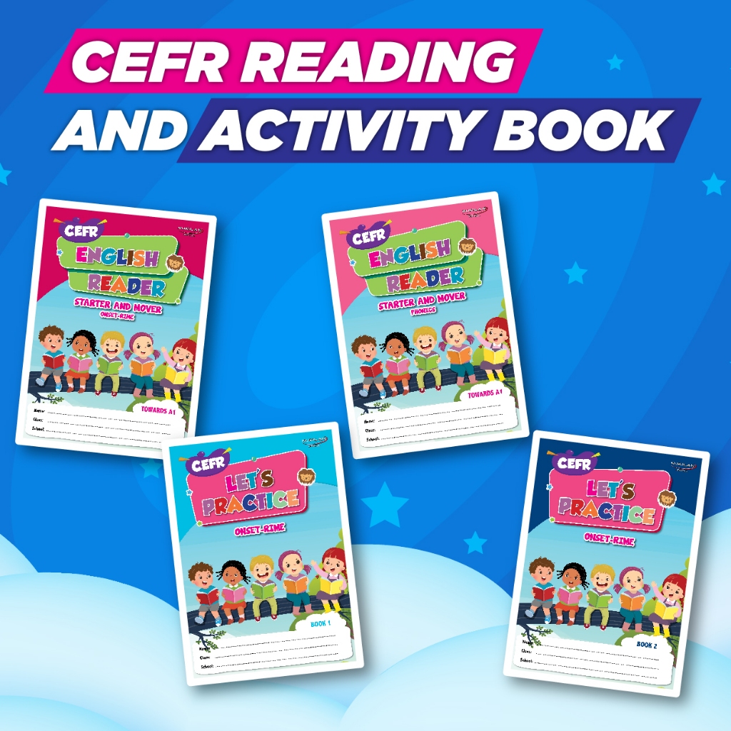 2024 CEFR READING AND ACTIVITY BOOK PRESCHOOL | Shopee Malaysia