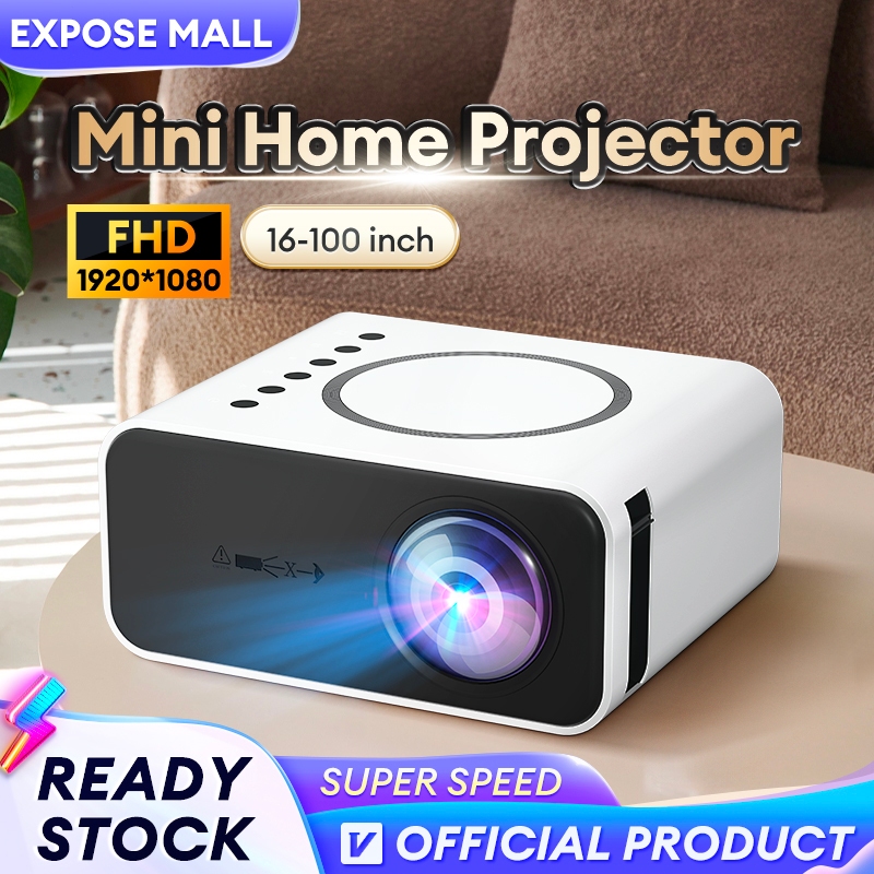 Projector Mini Projector 4K Portable Projector Connect Laptop For Phone ...