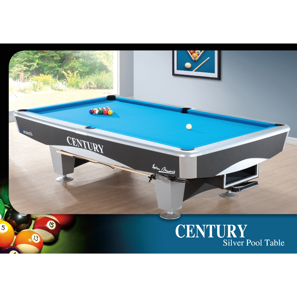 9ft Century Silver Pool Table | Shopee Malaysia